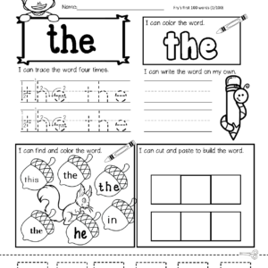 Sight Words | Learn the 1st 50 Words - My Teaching Library ...