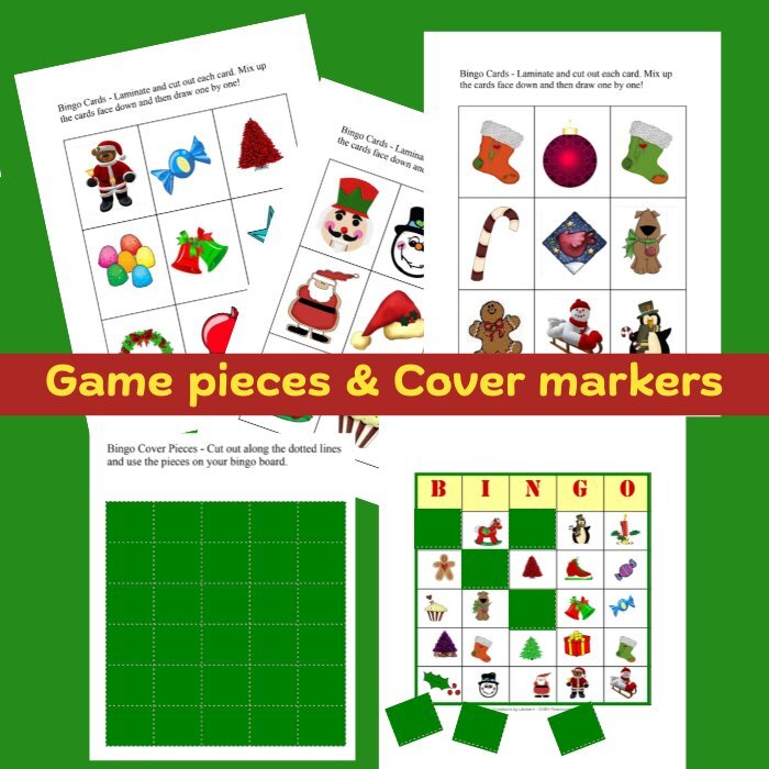 Christmas Bingo - My Teaching Library | MyTeachingLibrary.com