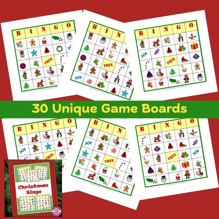 Christmas Bingo - My Teaching Library | MyTeachingLibrary.com