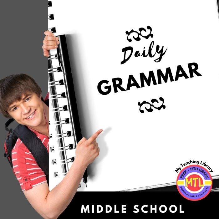 Daily Grammar for Middle School - My Teaching Library ...
