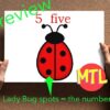 Math Posters Numbers 1-10 | Ladybugs - My Teaching Library ...