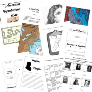The American Revolution | 4th-8th Grades - My Teaching Library ...