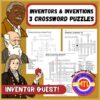 Inventor and Inventions | Crossword Puzzles - My Teaching Library ...