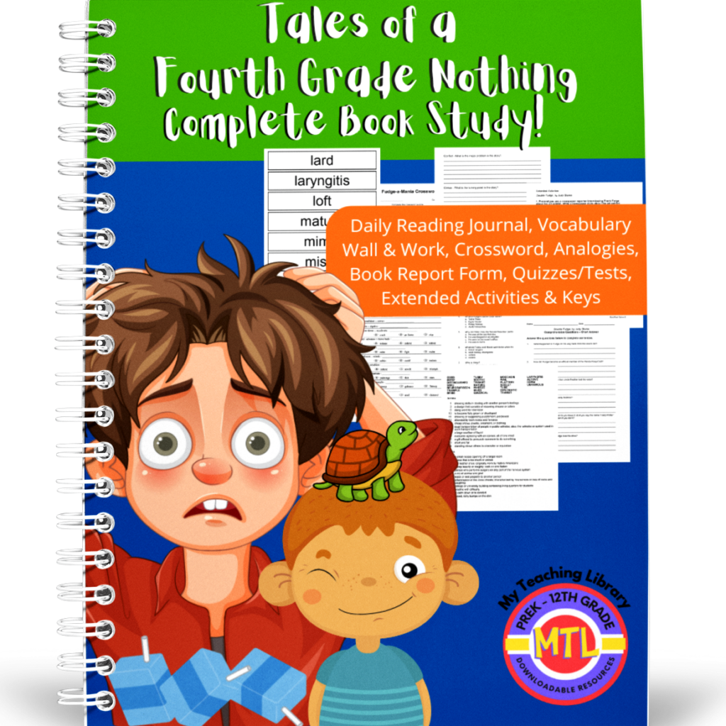 Tales of a Fourth Grade Nothing - Judy Blume - My Teaching Library ...