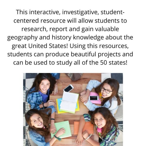 50 U.S. States | Interactive Social Studies - My Teaching Library ...