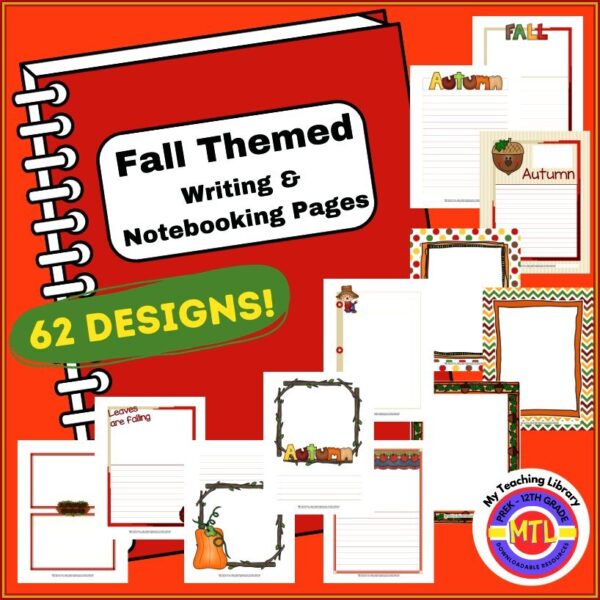 Fun Fall Activity | Maple Leaf Shape Book - My Teaching Library ...