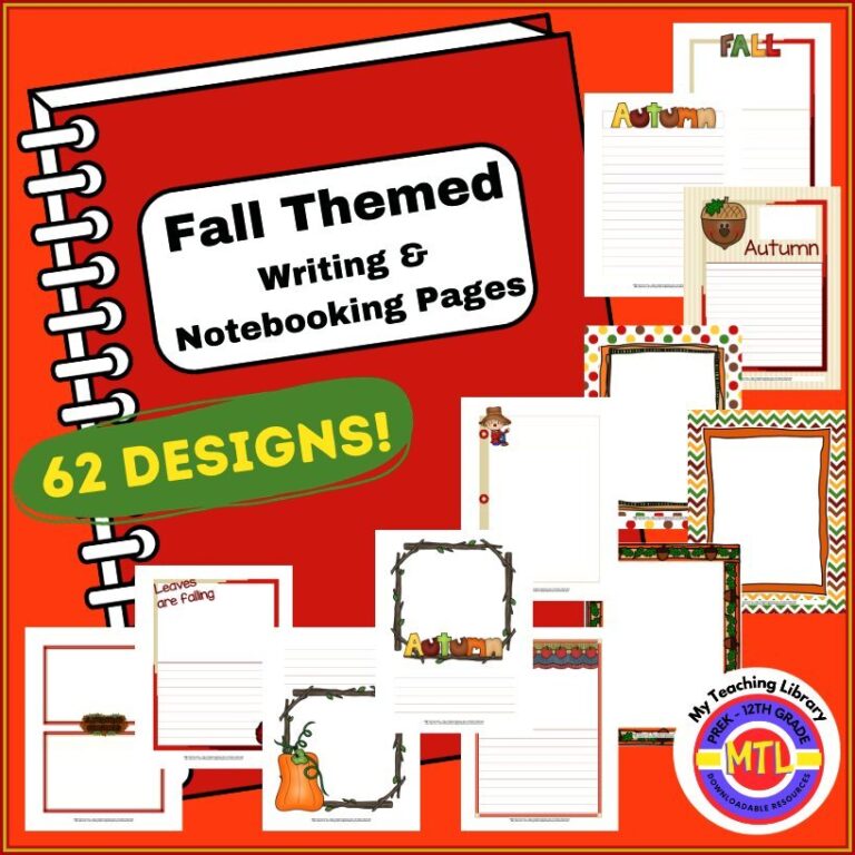 Fun Fall Activity | Maple Leaf Shape Book - My Teaching Library ...