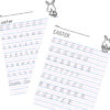 Easter Cursive Handwriting Sheets - My Teaching Library ...