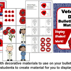 Veterans Day Bulletin Board Materials - My Teaching Library ...