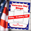 Veterans Day Bingo Game - My Teaching Library | CHSH-Teach LLC