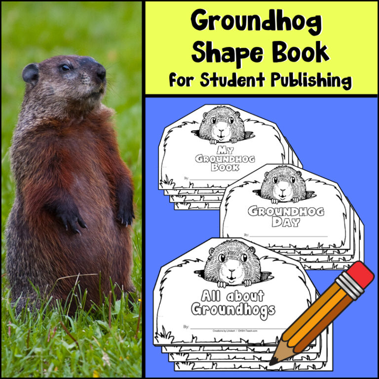 Snowflake Mini-Book Template - My Teaching Library | MyTeachingLibrary.com