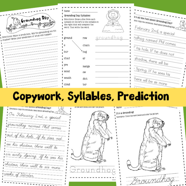 Groundhog Day Unit | Cross-Curricular - My Teaching Library ...