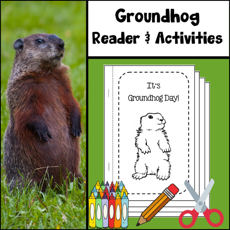 Groundhog Day Reader and Activities | February Lessons - My Teaching ...