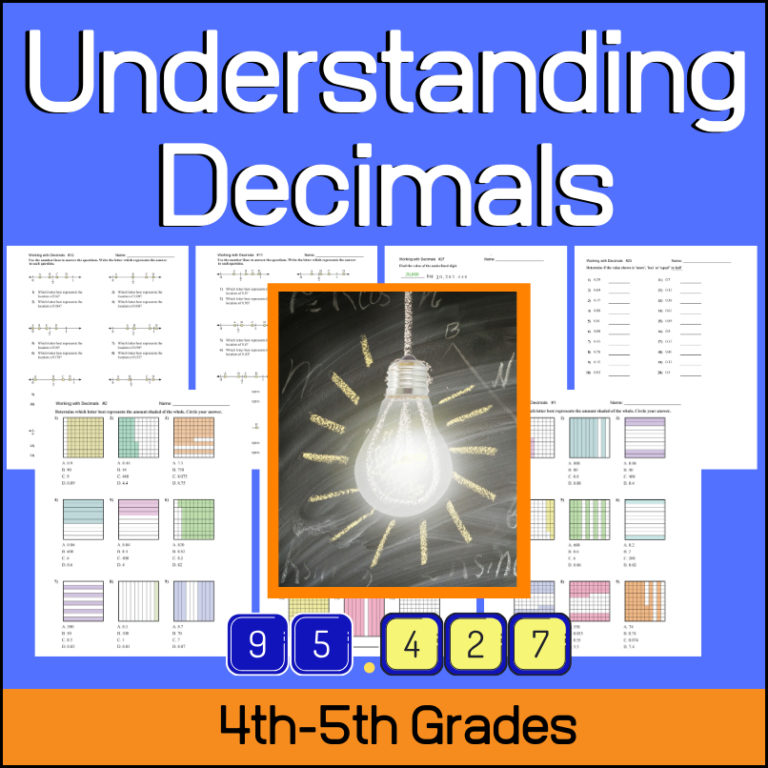 Decimal Multiplication Workbook with Growth Mindset Quotes - My ...