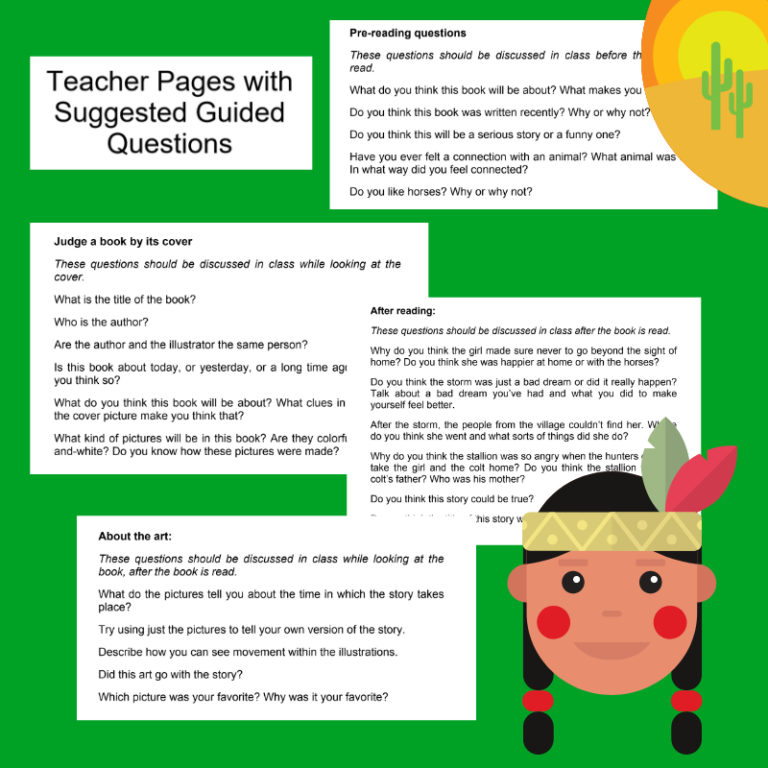 The Girl Who Loved Wild Horses | Caldecott Book Unit - My Teaching ...