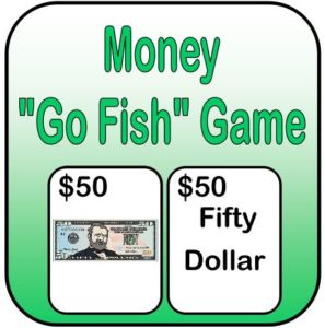 Money | Go Fish Card Game - My Teaching Library | MyTeachingLibrary.com