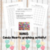February Math Graphing | Heart Craft Activities - My Teaching Library ...