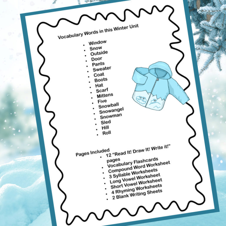 Winter Reading and Writing | 1st & 2nd Grades - My Teaching Library ...