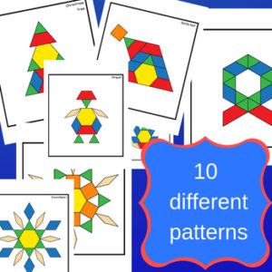 Winter - Christmas Pattern Block Unit - My Teaching Library ...