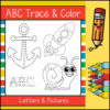ABCs Trace and Color - My Teaching Library | MyTeachingLibrary.com