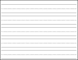 1" Dashed Lines (BW) - Horizontal - My Teaching Library ...