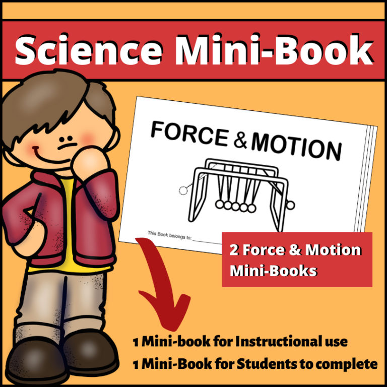 Science Mini-Books: Force & Motion - My Teaching Library ...