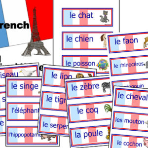 French: Animal Names - My Teaching Library | MyTeachingLibrary.com