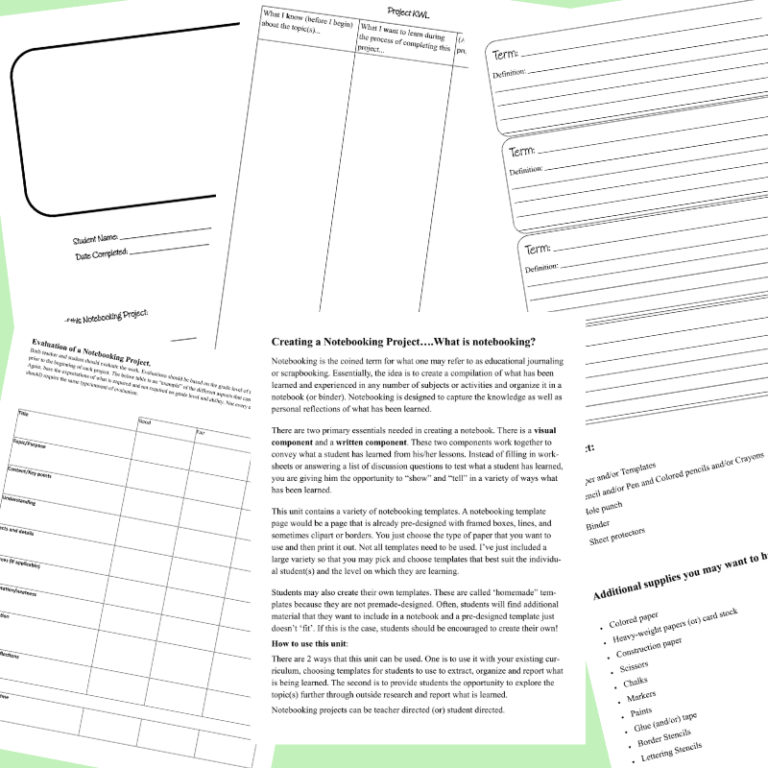 Thurgood Marshall Notebooking pages - My Teaching Library | CHSH-Teach LLC