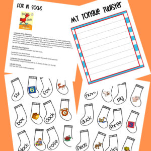 Fox in Socks | Dr. Seuss - My Teaching Library | MyTeachingLibrary.com