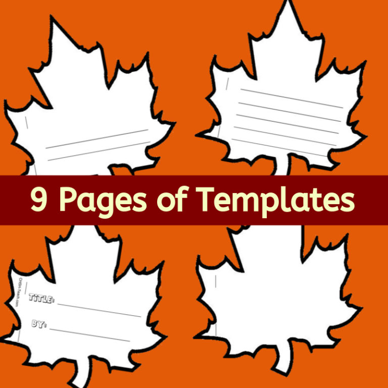 Fun Fall Activity | Maple Leaf Shape Book - My Teaching Library ...