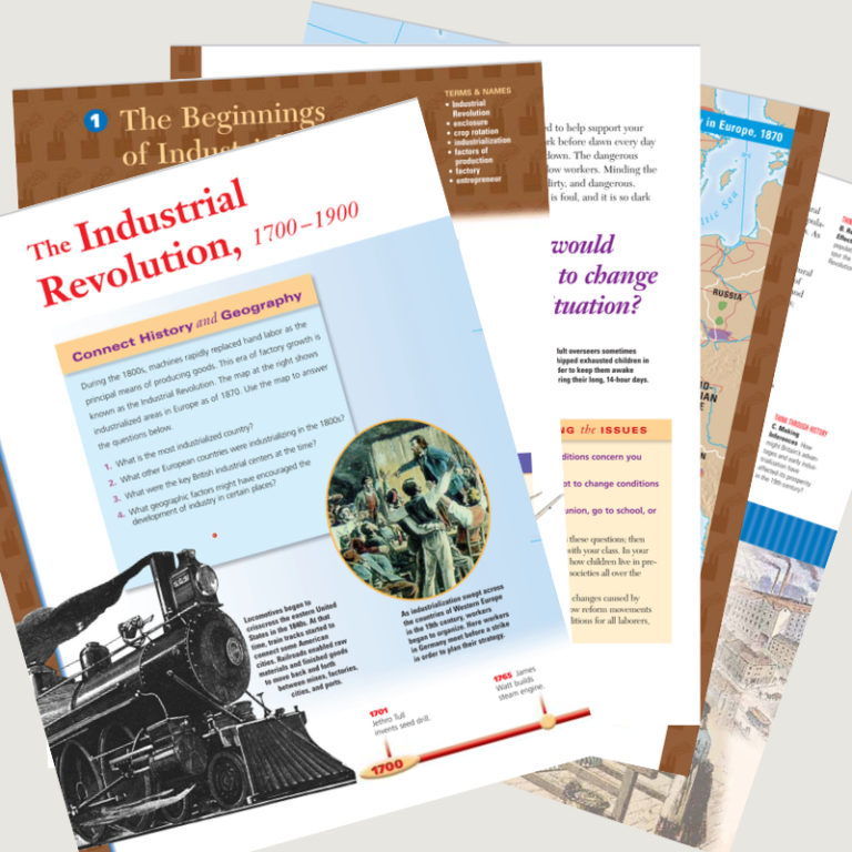 Industrial Revolution: 1700-1900 - My Teaching Library ...