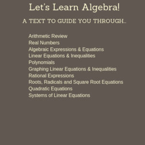 Elementary Algebra - My Teaching Library | MyTeachingLibrary.com