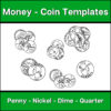 Teaching Money - Printable Coin Templates - My Teaching Library ...