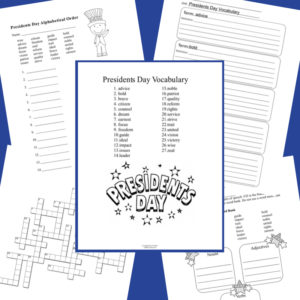 Presidents Day Vocabulary FUN for 3rd-5th - My Teaching Library ...