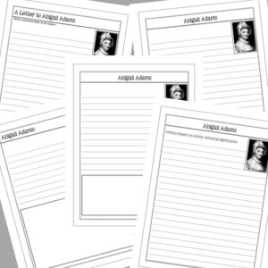 Abigail Adams Project-Based Unit | Research – Writing – Presentation ...