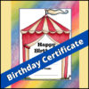 Birthday Certificate | Clown theme - My Teaching Library ...