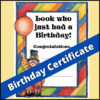 Birthday Certificate | Clown theme - My Teaching Library ...