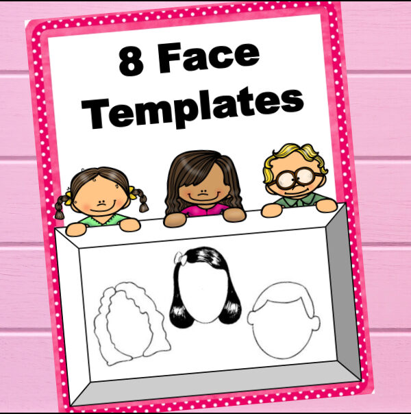 Face Templates - My Teaching Library | MyTeachingLibrary.com
