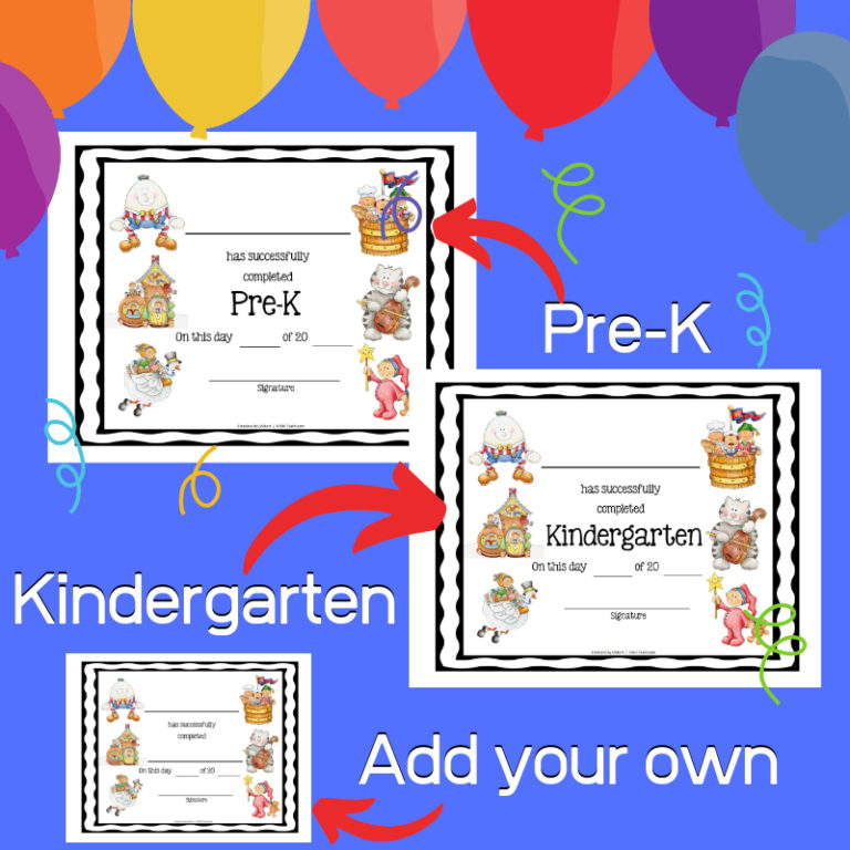 Graduation Diplomas | End of Year Certificates - My Teaching Library ...