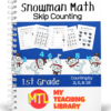 Snowman Skip Counting Unit (2s, 5s, & 10s) - My Teaching Library ...