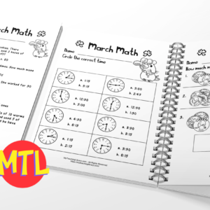 March Math Workbook | 2nd Grade - My Teaching Library ...
