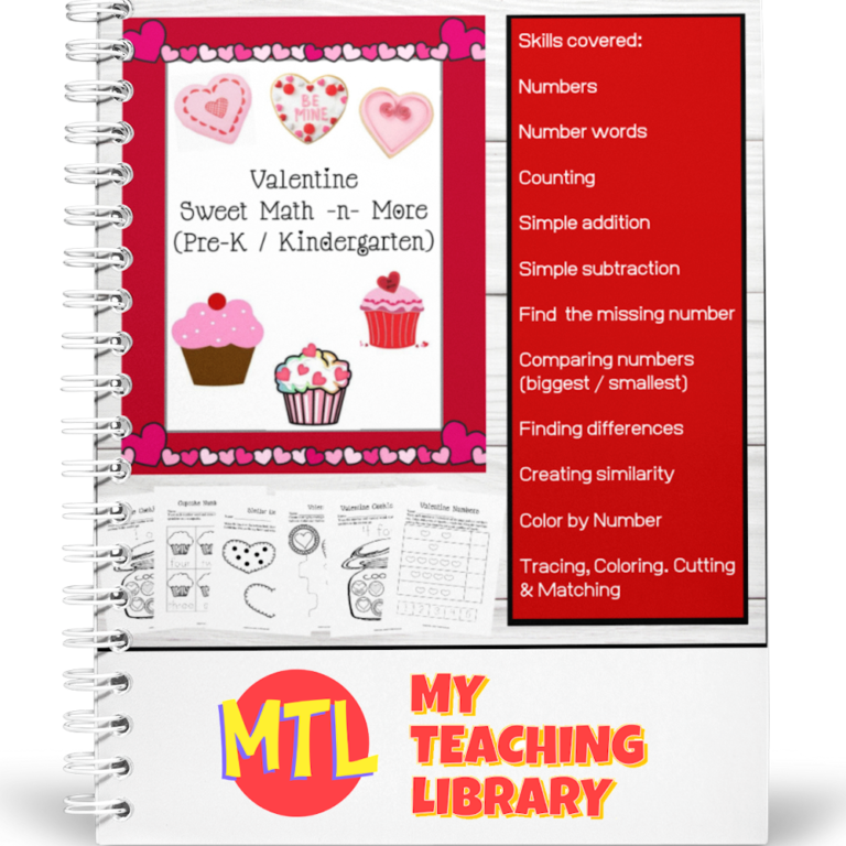 My Memory Book - My Teaching Library | CHSH-Teach LLC