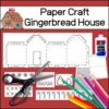 Gingerbread House | Paper Craft - My Teaching Library ...