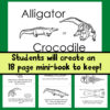 Alligator or Crocodile | Science Mini-Book - My Teaching Library ...