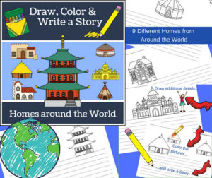 Homes from around the World - My Teaching Library | MyTeachingLibrary.com