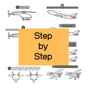 Learn to Draw | Planes - My Teaching Library | MyTeachingLibrary.com