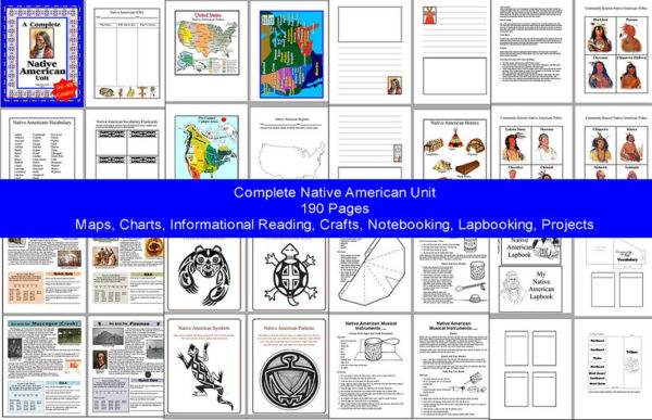 Native American Unit - My Teaching Library | MyTeachingLibrary.com