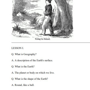 First Lessons in Geography - My Teaching Library | CHSH-Teach LLC