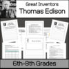Thomas Alva Edison | Great Inventors - My Teaching Library ...
