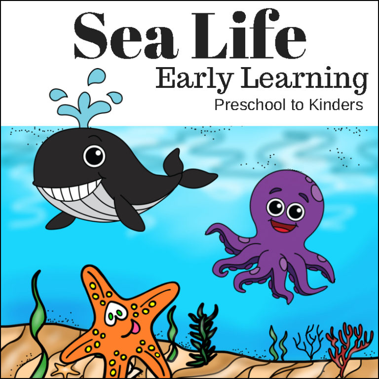 Sea Life - Ocean Early Learning - My Teaching Library ...